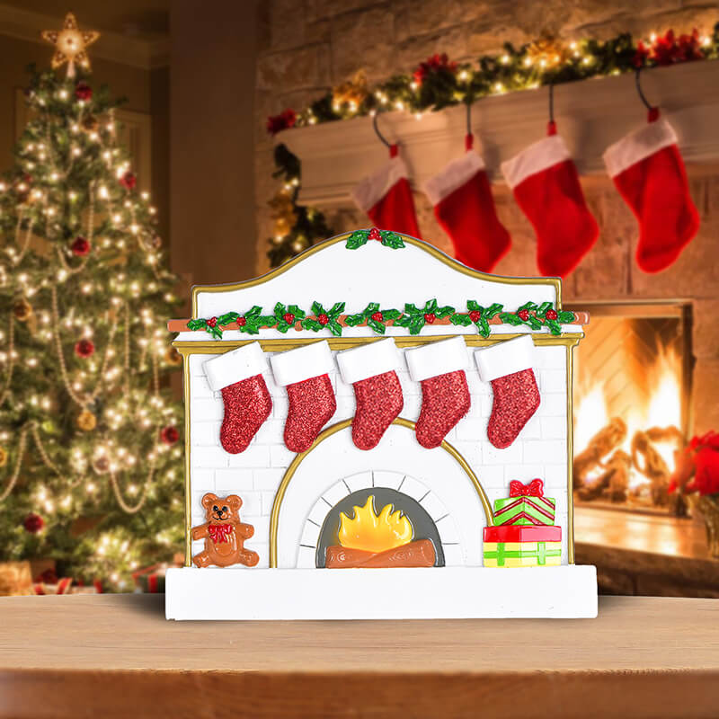 Fireplace Family Table Toppers #62565-5 — WholesaleOrnaments