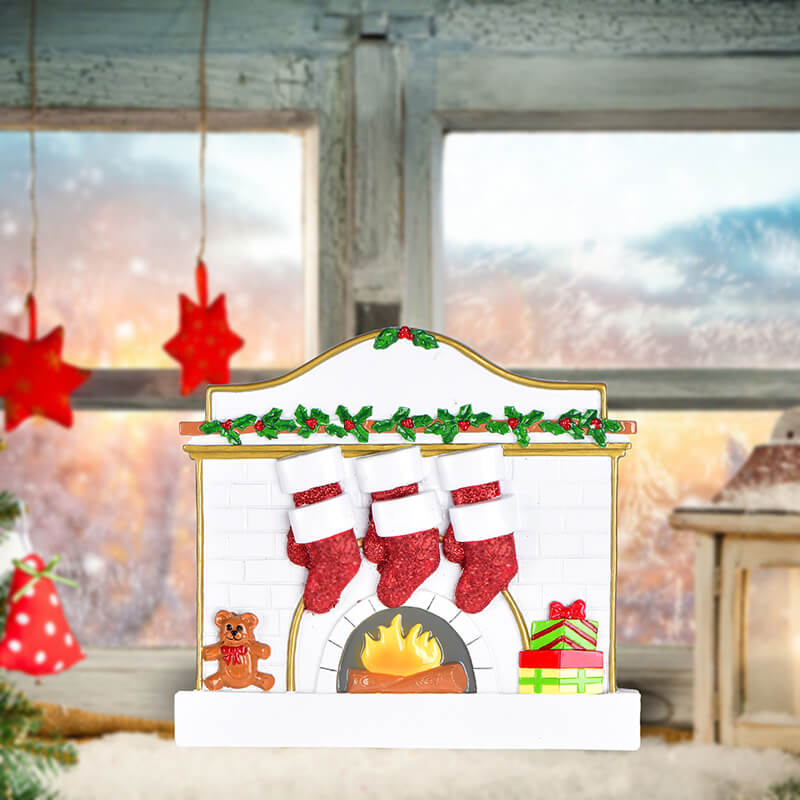 Fireplace Family Table Toppers #62565-6 — WholesaleOrnaments